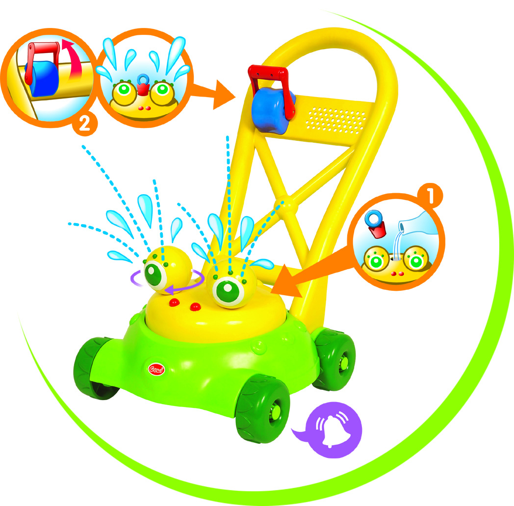 #486 Gowi Lawnmower Aqua-quak 2. – Educo