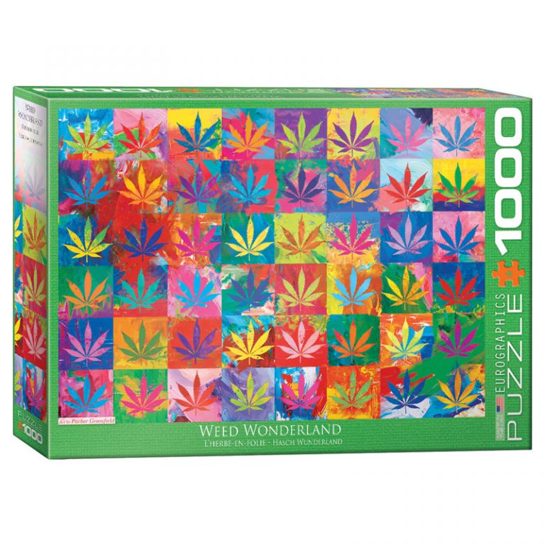 #173 1000 pce puzzle 6000-5488 Weed Wonderland web – Educo